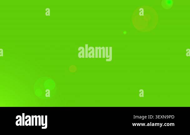 Circular lens flare effect on green background for graphic design ...
