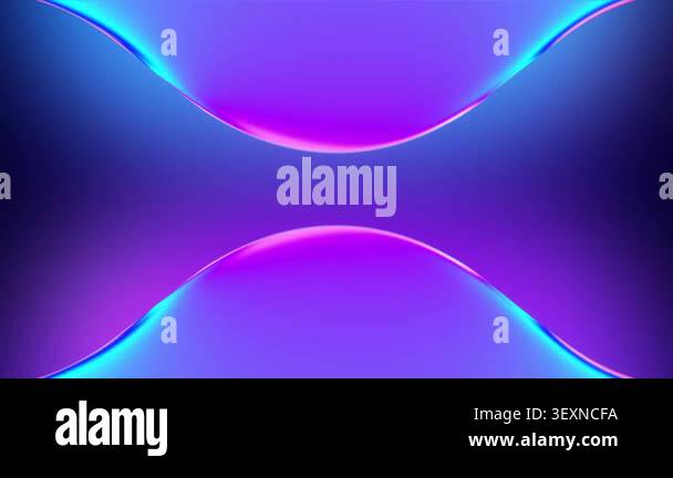 Pink and purple blue holographic fluid shapes form a glossy 4K 60fps ...