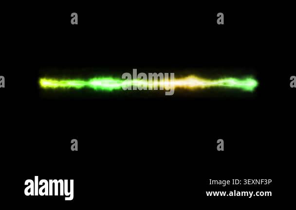 Green - Yellow gradient shade Electric magical spelling motion effect ...