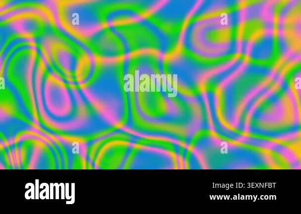 Soft pastel colors holographic iridescent gradient. Hologram glitch ...