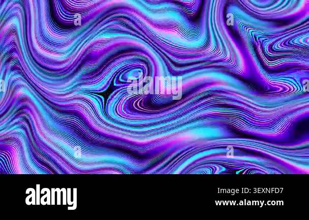 Abstract colorful background with a seamless psychedelic wave pattern ...