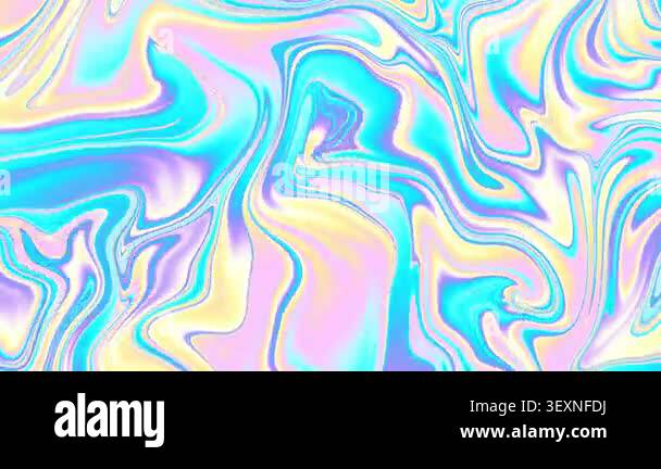 Cloth fabric gradient waves abstract background. Iridescent chrome wavy ...