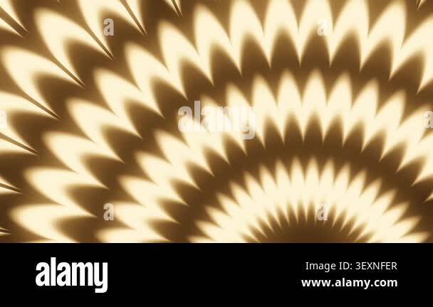 orange hypnotic tunnel zoom loop hd background, concentric waves ...