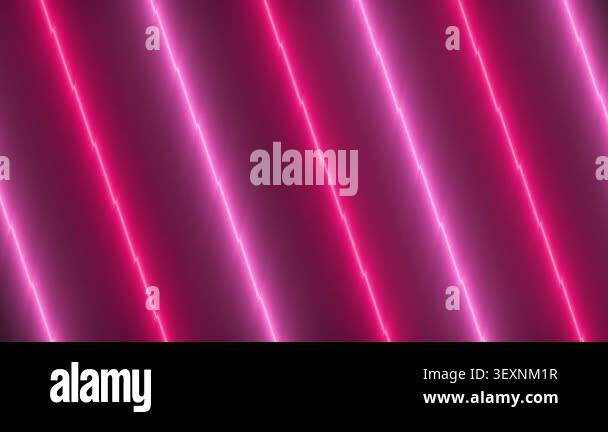 Jaw line neon moving down.Pink color neon light background Stock Video ...
