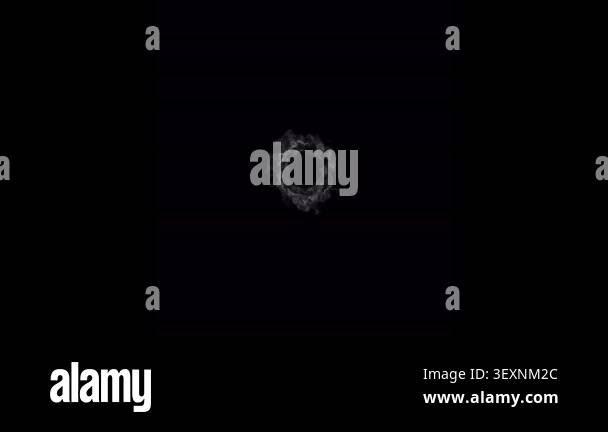 White Shockwave exploding power loop motion effect overlay Stock Video ...