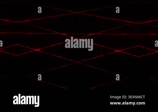 Red Lines Laser beam pattern glowing overlay effect Stock Video Footage ...