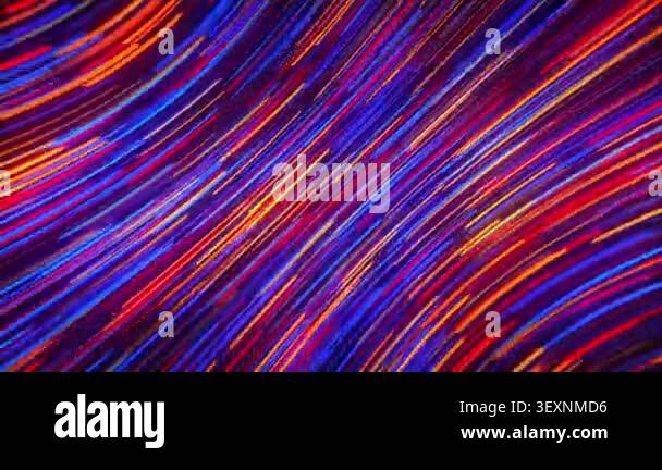 Orange blue gradient color tilted curve speed glow line running to ...