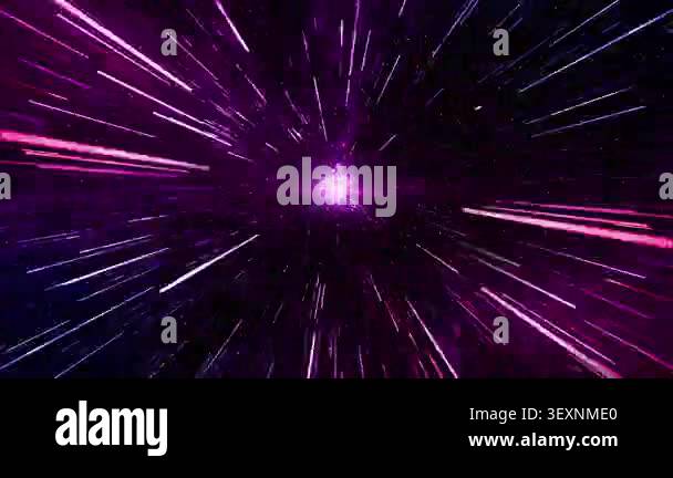 Gradient of Across Space with light effect background Stock Video ...