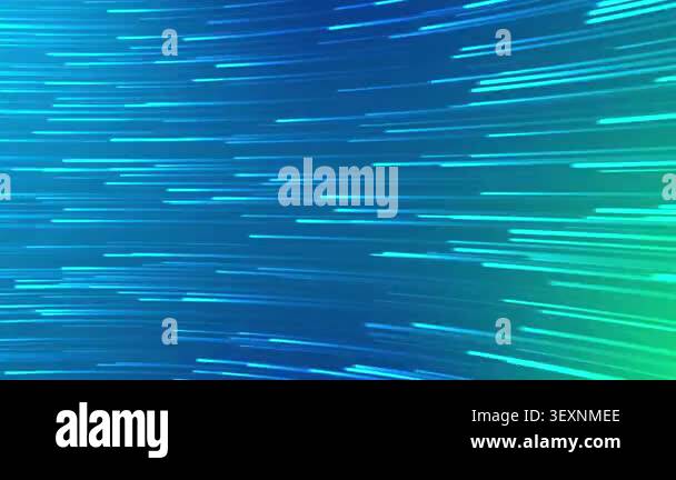 Green Blue gradient curve line running to left motion background Stock ...