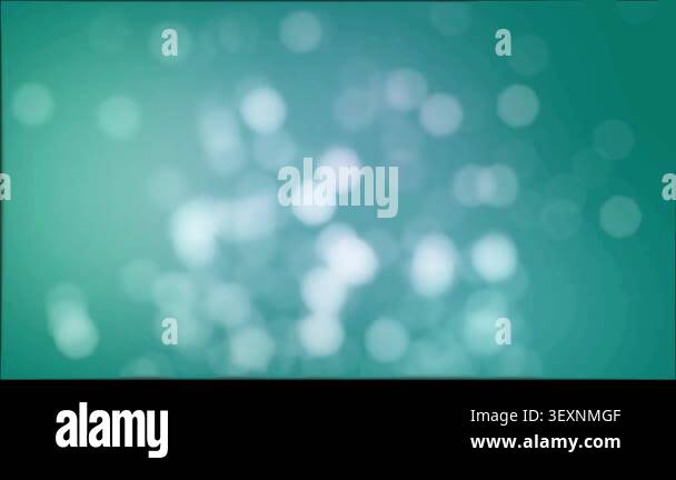 Blurred Bokeh moving up blue overlay background Stock Video Footage - Alamy