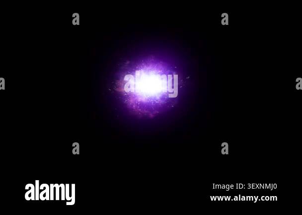 Purple shade gradient colorful power energy impact hit with spark ...