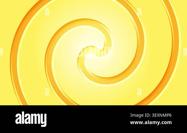 Yellow Gold twirl embossed circle gradient white effect background ...