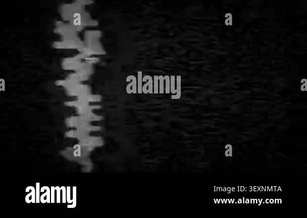 Glitch of television or error screen effect background Stock Video ...