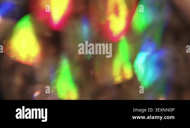 Blur color flare. Bright light. Yellow green blue vibrant radiant ...
