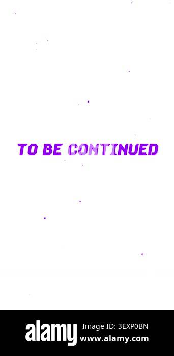 Pixelated to be continued text animation with retro glitch effect on ...
