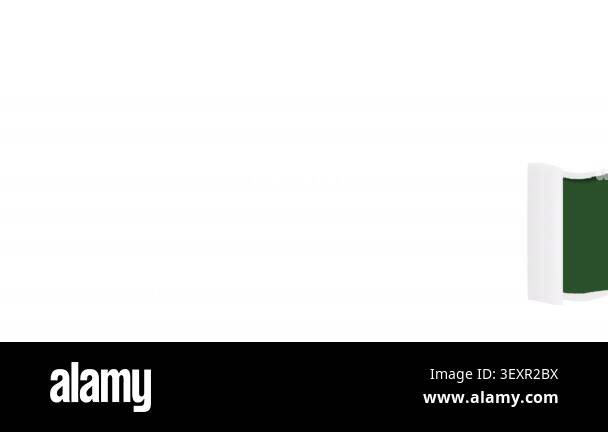 Green Lower Third Ripped Paper Template Stock Video Footage - Alamy