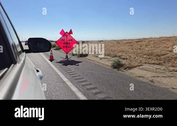 Railroad crossing sign on desert road, transportation safety Stock ...