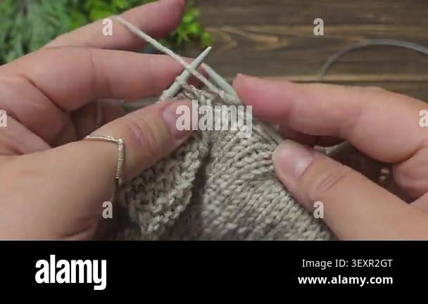 Colorful knitted fabric suitable for home decor, fashion or textile ...
