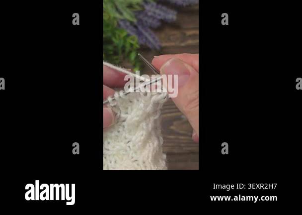 Colorful knitted fabric suitable for home decor, fashion or textile ...