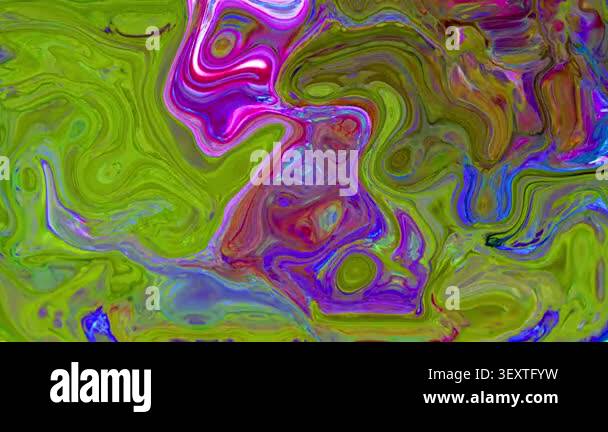 Flowing layers of color create a textured surface with depth and motion ...