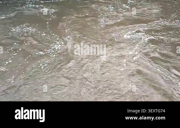 water flowing in the river, relaxed water background, moving water in ...