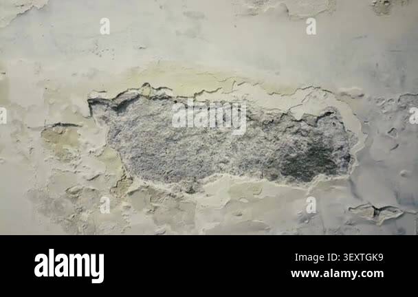 grunge wall with cracks, texture background video, wall banner Stock ...