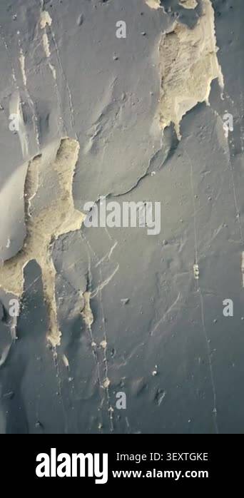 grunge wall with cracks, texture background video, wall banner Stock ...