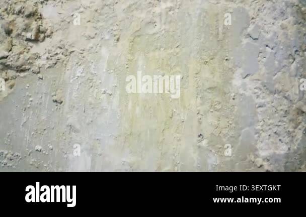 grunge wall with cracks, texture background video, wall banner Stock ...