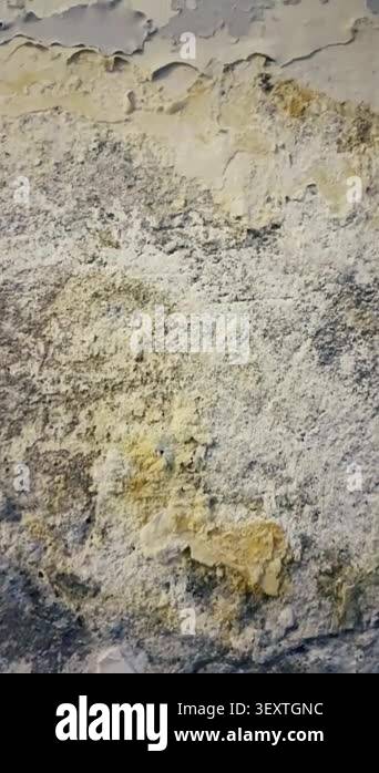 grunge wall with cracks, texture background video, wall banner Stock ...