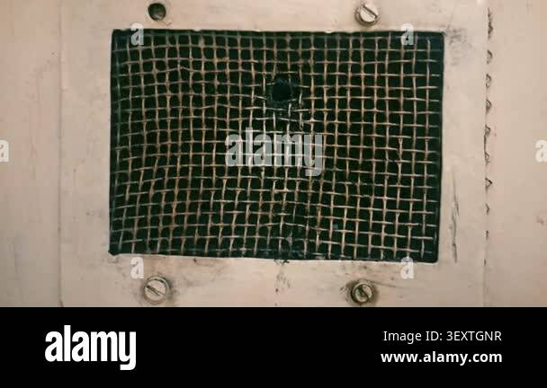 steel fence background, metal texture Stock Video Footage - Alamy