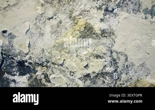grunge wall with cracks, texture background video, wall banner Stock ...