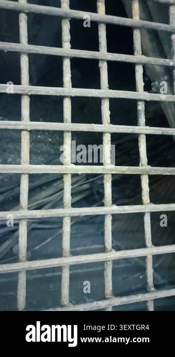 steel fence background, metal texture Stock Video Footage - Alamy