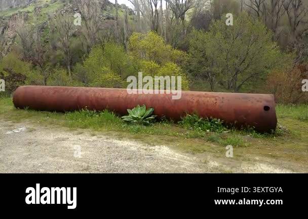 abandoned rusted metal in the nature Stock Video Footage - Alamy