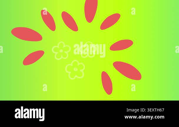 abstract gradient background with flowers, abstract wallpaper Stock ...