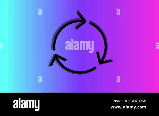 notification icon on gradient background, animated notification icon ...