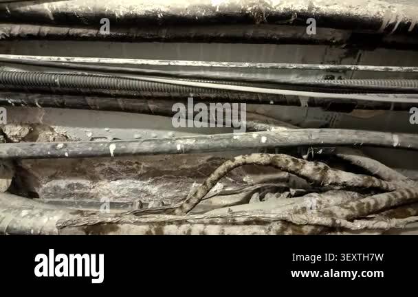 close up of ahigh voltage cables Stock Video Footage - Alamy