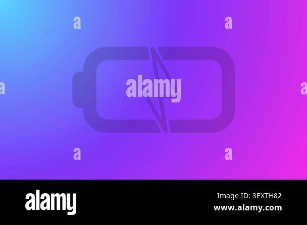 notification icon on gradient background, animated notification icon ...