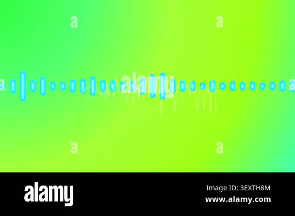 music visualizer on gradient abstract background, visualizer video ...