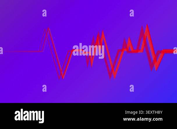 music visualizer on gradient abstract background, visualizer video ...
