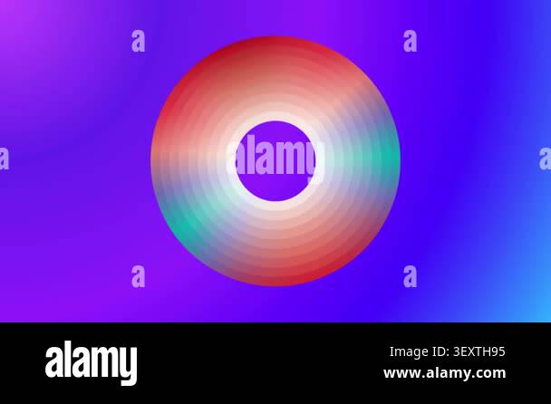 music visualizer on gradient abstract background, visualizer video ...