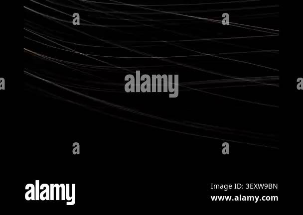 image of one digital fractal on black color Stock Video Footage - Alamy