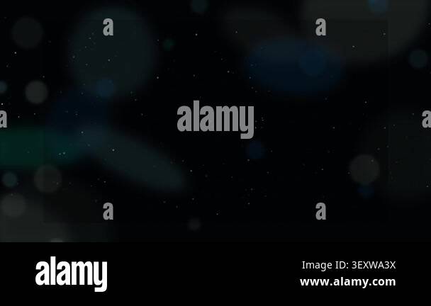 Teal Particle Flow Abstract Technology Background Stock Video Footage ...