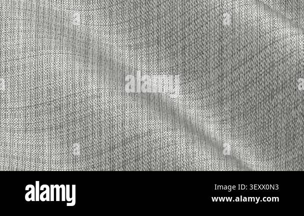 Premium Italian Ash Gray Micro Check Wool Silk Fabric shifting in ...