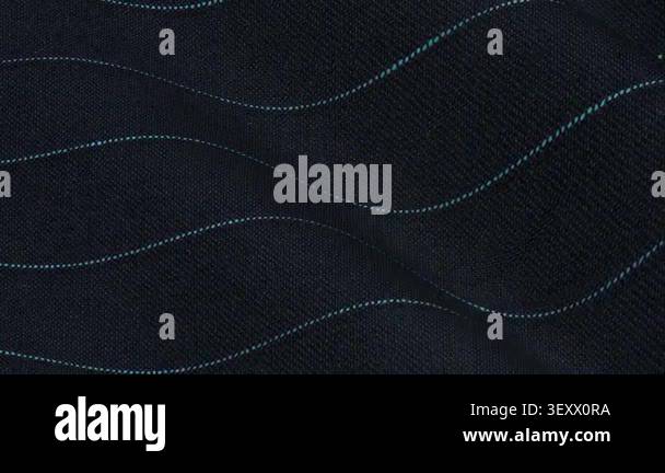 Italian Navy Blue Pinstripe Wool Suiting Fabric rolling in timeless ...