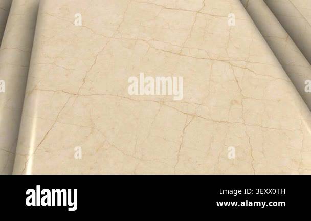 Classic Crema Marfil Marble Tiles in Smooth Endless Rotation Featuring ...