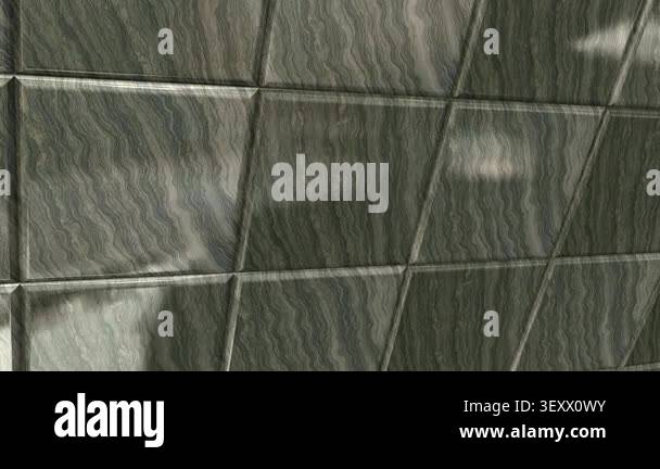 Seamless Movement Across Cipollino Ondulato Marble Tiles with Flowing ...
