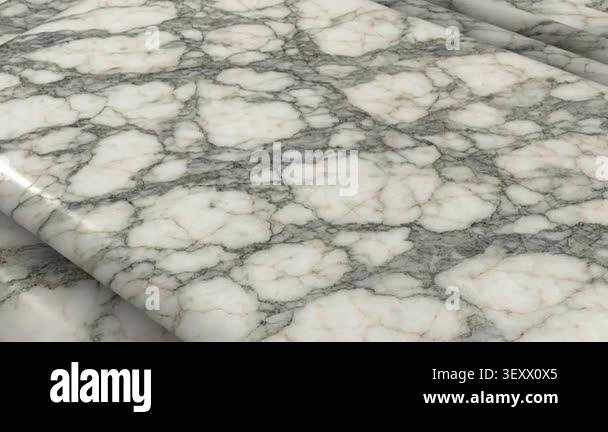 Elegant Arabescato Corchia Marble Tiles Rotating Continuously Featuring ...