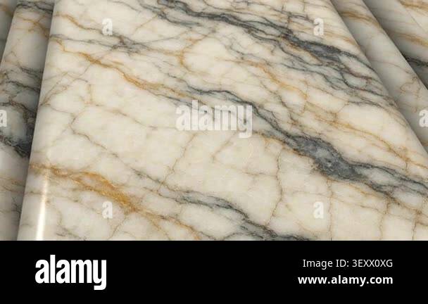 Modern Calacatta Manhattan Marble Tiles Displaying Seamless Rotating ...
