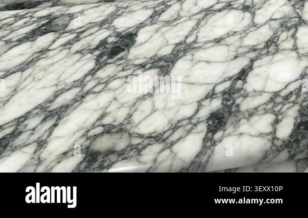 Classic Arabescato Vagli Marble Tiles Turning in Seamless Endless ...
