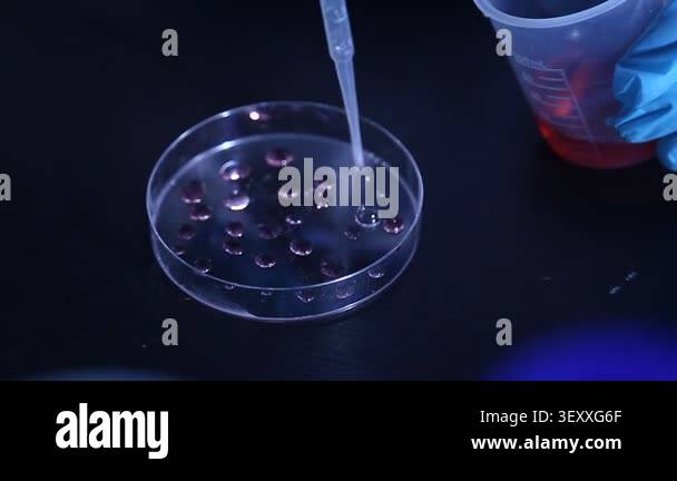 chemical experiment, lab laboratory Stock Video Footage - Alamy